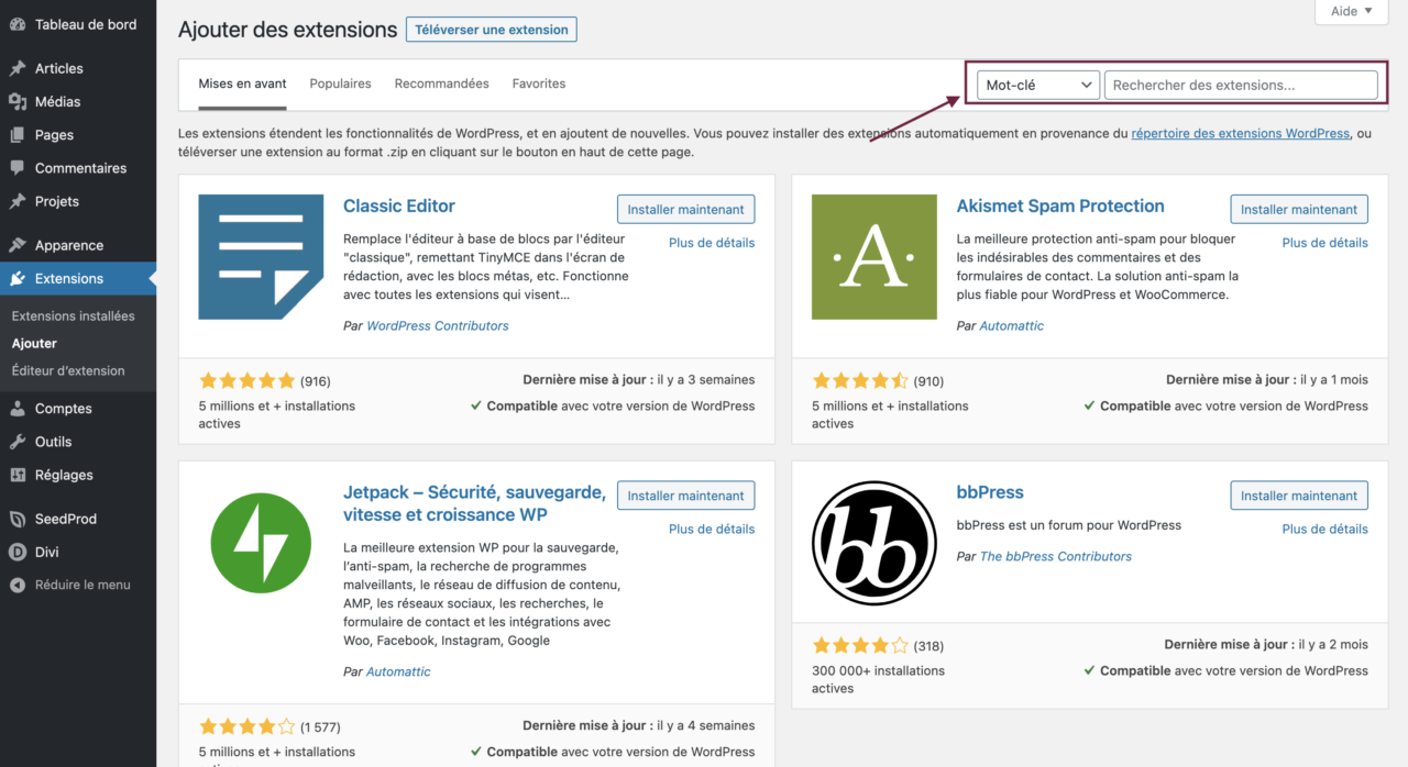 Qu'est-ce qu'un plugin wordpress ? (définition, intégration...)