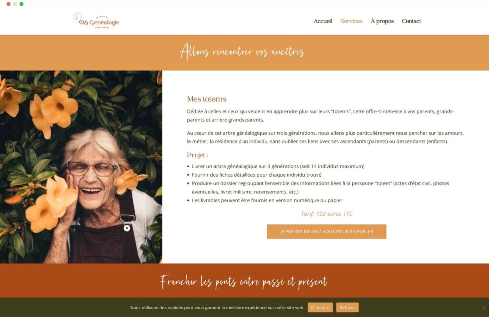 Webdesign et création de site sur-mesure | Marie Rouquette | Bordeaux