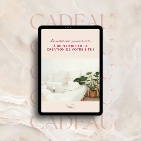 Webdesign et création de site sur-mesure | Marie Rouquette | Bordeaux