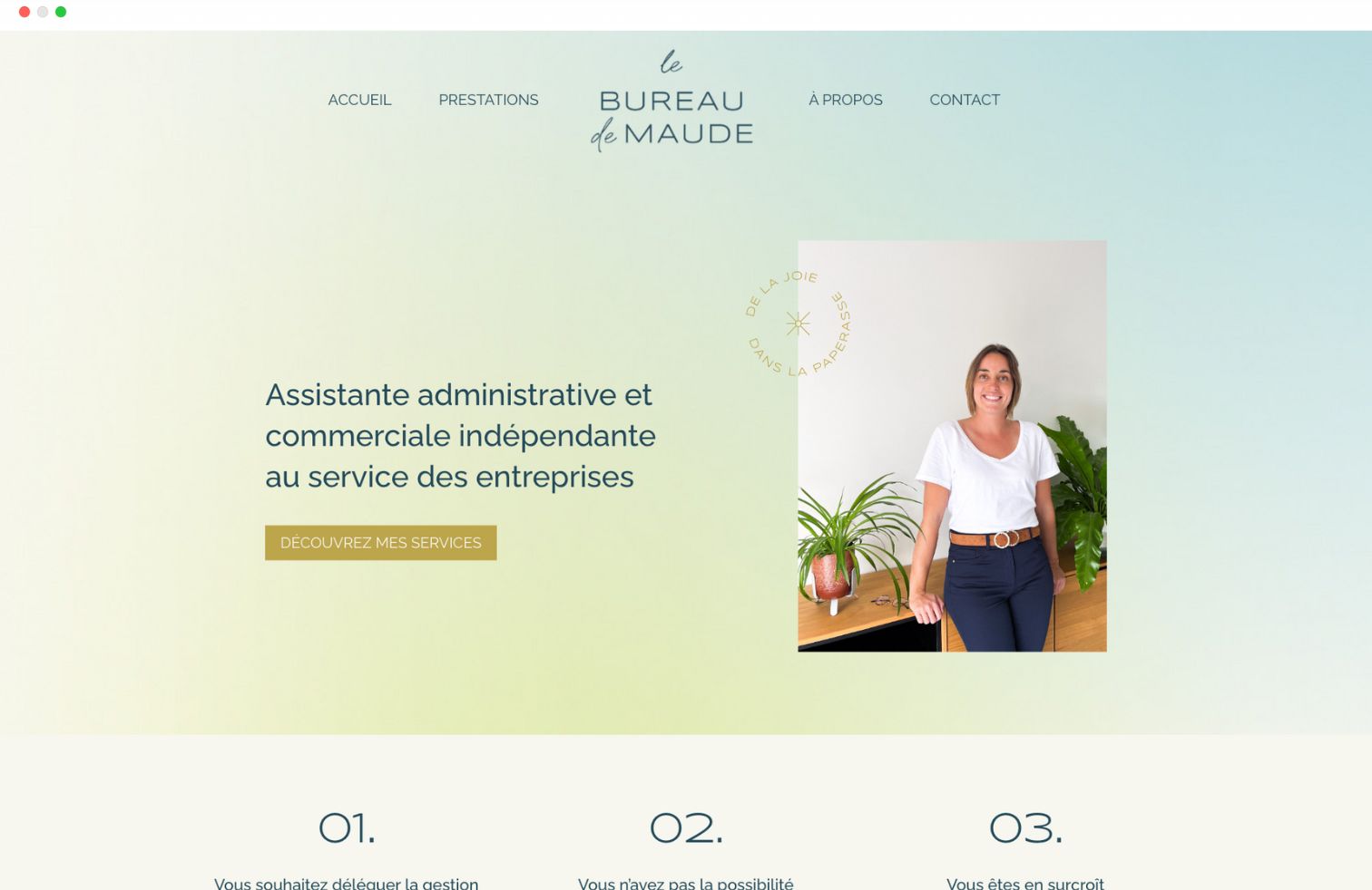 Marie Rouquette | Réalisation webdesign et site internet wordpress