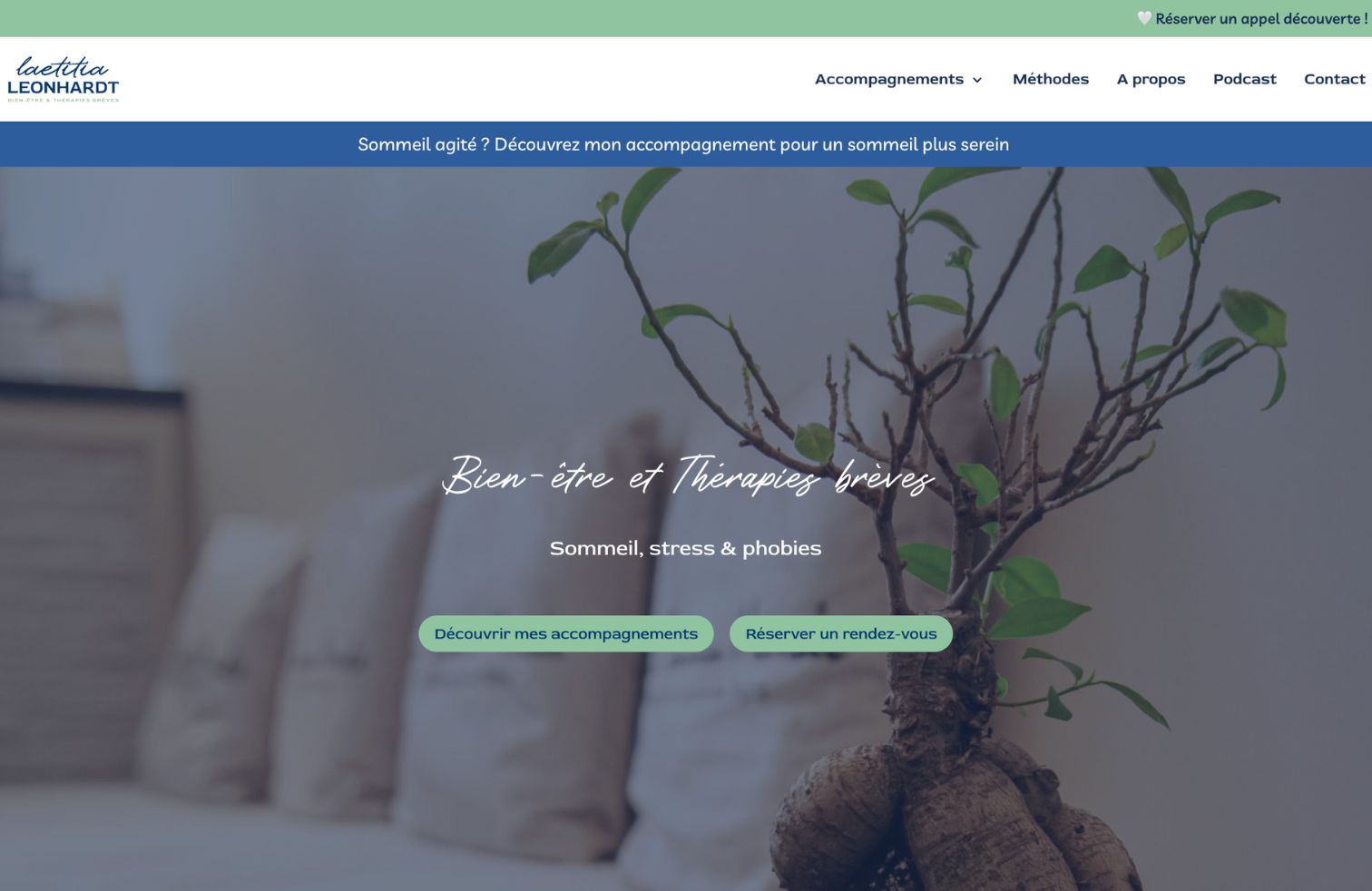 Marie Rouquette | Réalisation webdesign et site internet wordpress